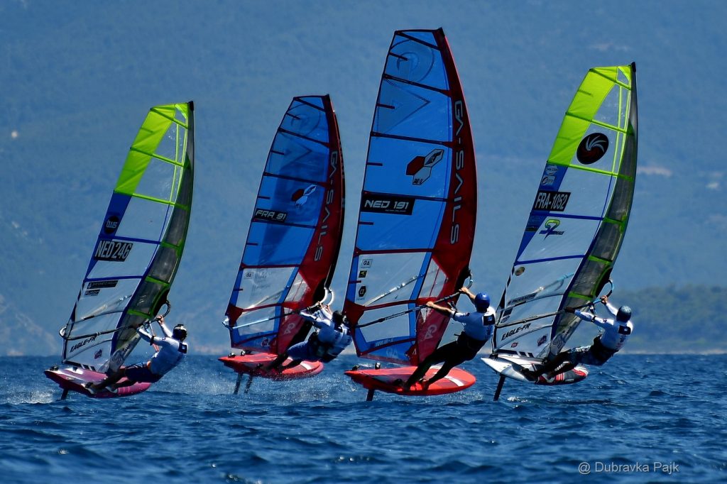 PWA World Tour Windsurfing Zoo Station Bol 2021, Bol, Croatia - Sailing Photo